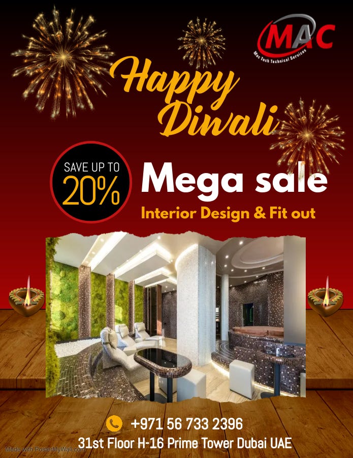 Let’s Celebrate Diwali with MAC - MAC Technical Services UAE - Medium