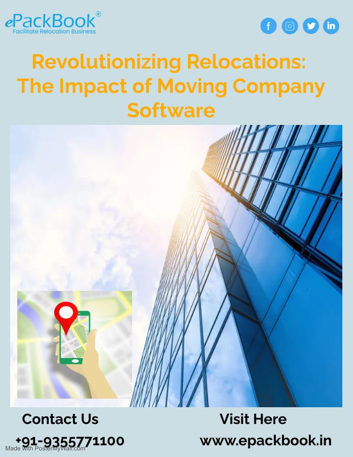 Revolutionizing Relocations: The Impact of Moving Company Software | by ...
