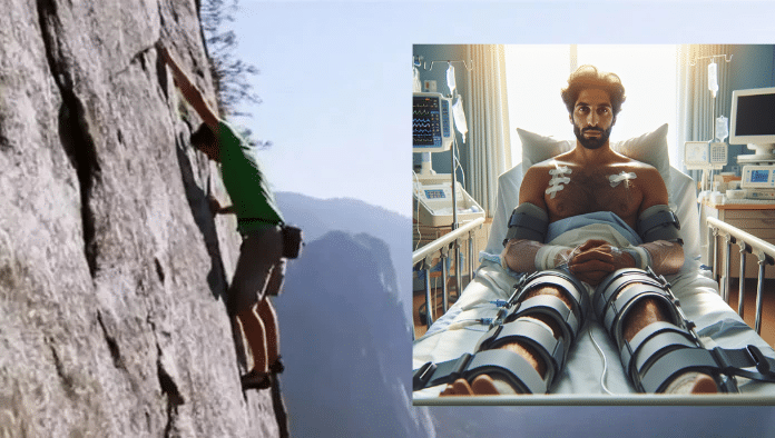 Mountain Climber Recovering After Decision To Let Go And Let God | by ...