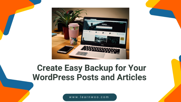 How to Export Import WordPress Posts and Articles from Your Site to Others? | by LearnWoo | Medium