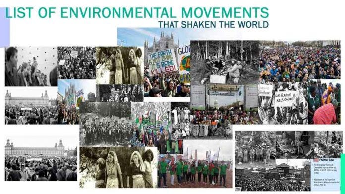 Most Prominent List Of Environmental Movements, History, Action and ...