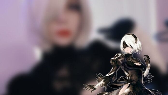 Modelo queen_adrya fez um lindo cosplay da 2B de Nier Automata | by ...