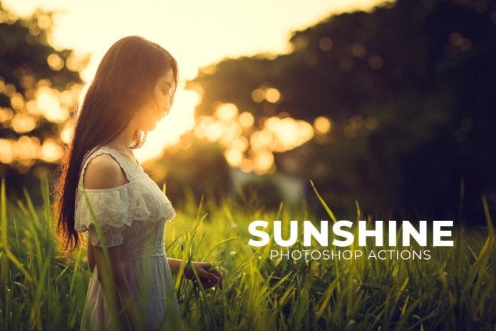3 Free Sunshine Photoshop Actions | by Farhan Ahmad | Medium