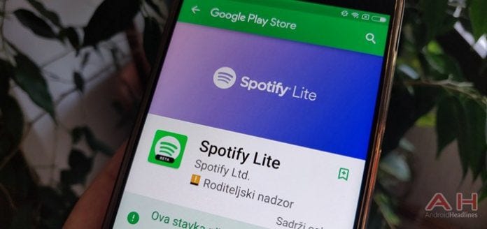 Spotify Lite Reached More Than 1 Million Users Worldwide in Its First ...