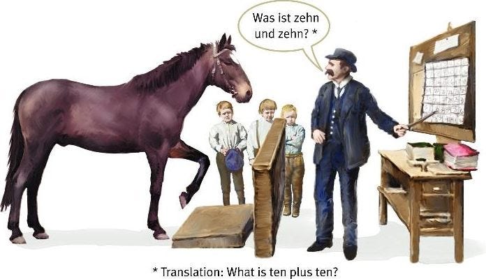 Clever Hans. The story of Clever Hans, the horse who… | by carnivas | Little world of carnivas
