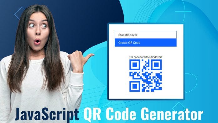 How to generate QR code using JavaScript — Stackfindover | by ...