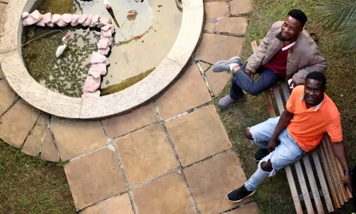 Four Nigerian stowaways cruise 3,500 kilometres atop a cargo ship’s ...