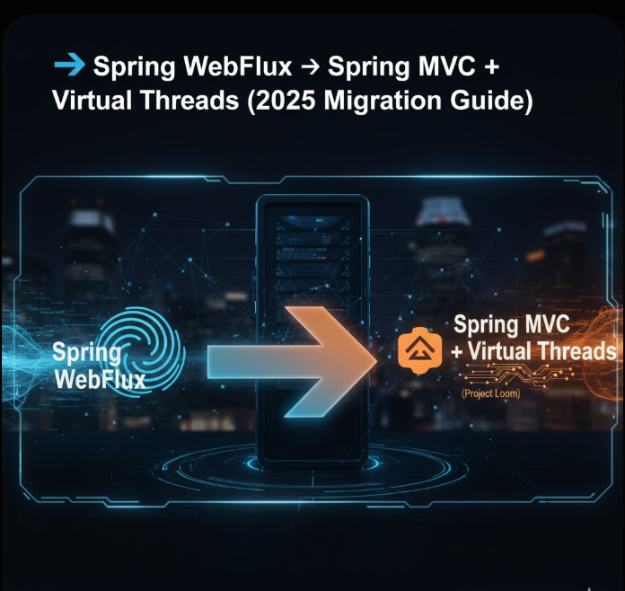 🔄 Spring WebFlux → Spring MVC + Virtual Threads (2025 Migration Guide ...