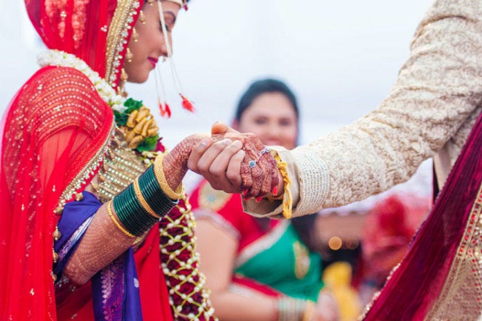 Marathi Wedding Hands