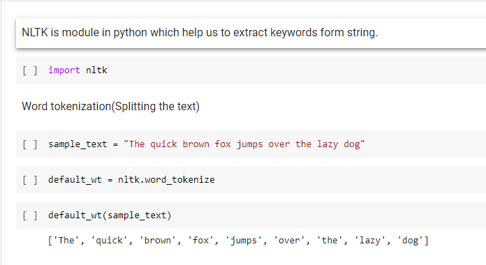 Text Analysis using Natural Language Tool Kit(NLTK) - Mallik - Medium