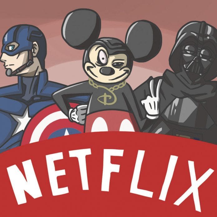 Disneyflix a Direct Competitor to Netflix | by Dima Abusamra | Medium