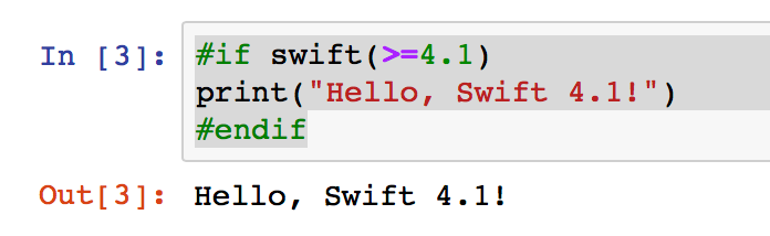 Swift 4.1 in a Jupyter Notebook. TL;DR: Launch Swift 4.1 in BinderHub ...