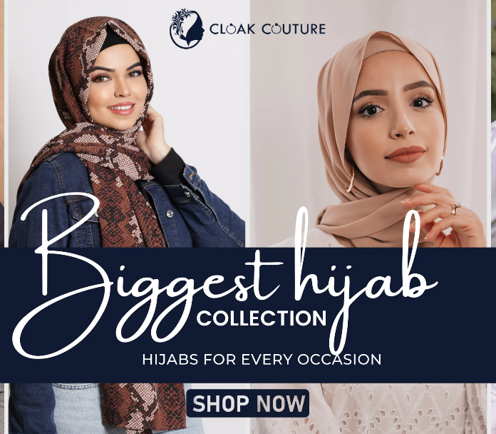 Best Hijabs in India - Cloak Couture Hijabs India - Medium