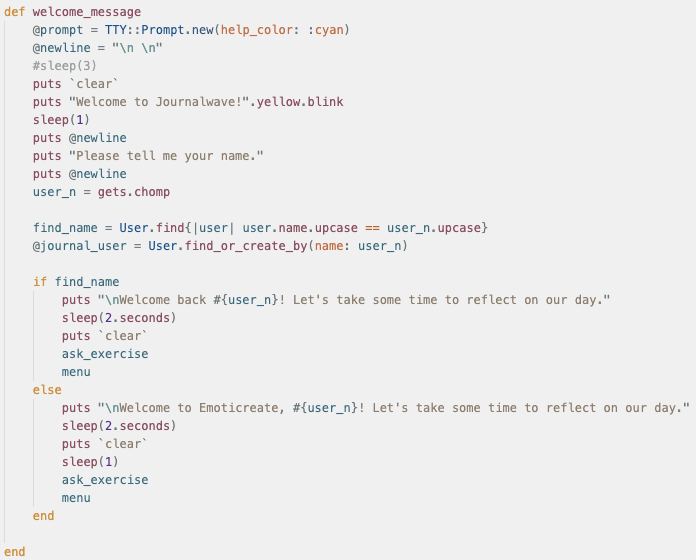 Creating a Ruby CLI Journal Application, Part 2: Methods, Using an API ...
