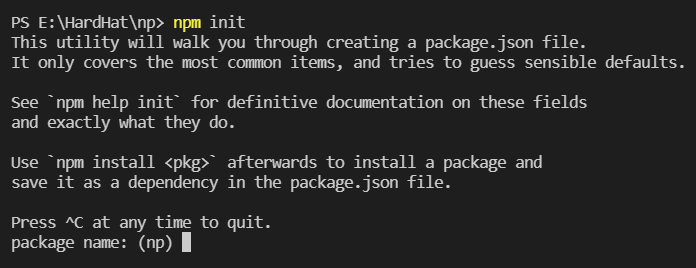 The First Confusion I Encountered When Installing Npm During The Hardhat Environment Setup By