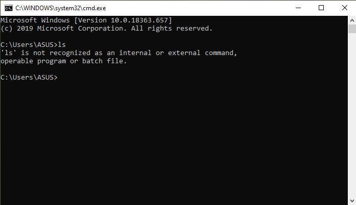 Linux Command on Windows. ใครเคยใช้คำสั่งLinux Command… | by Naratip ...