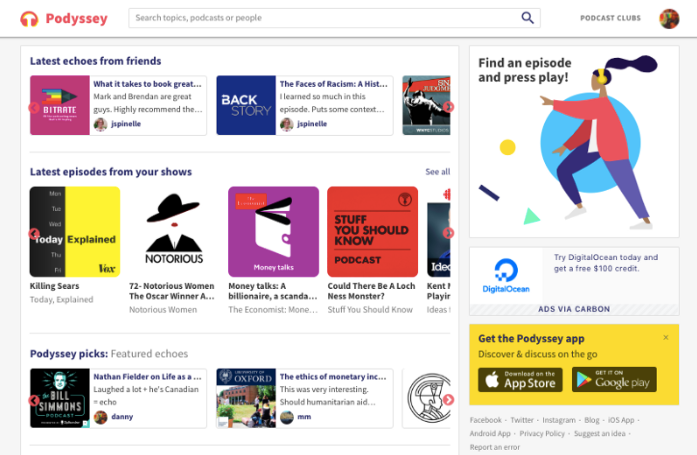 Introducing “Discover”. Find new podcasts and episodes with… | by ...