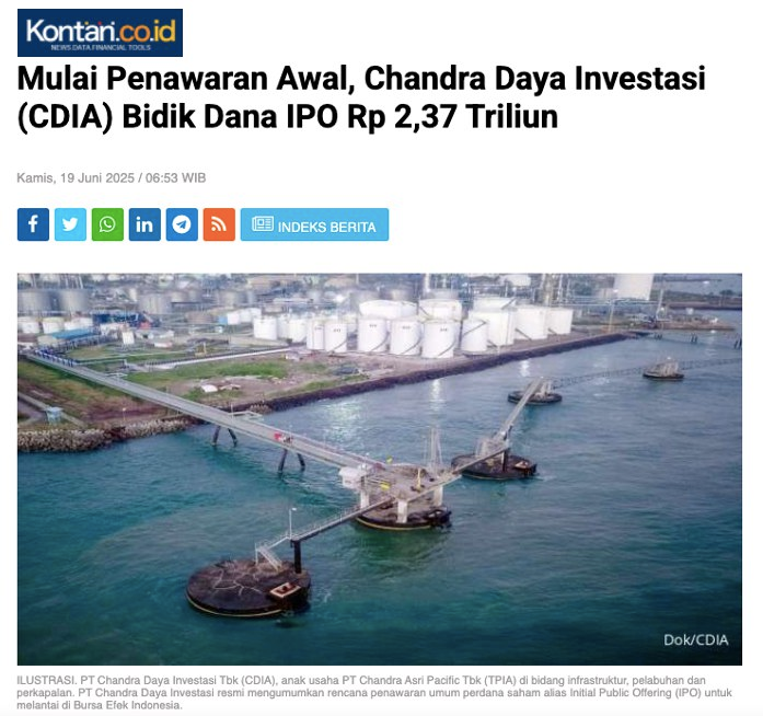 Emiten Konglo Prajogo Pangestu IPO. Seberapa Bagus Valuasinya?? | by Hendy Harnio | Jun, 2025 ...