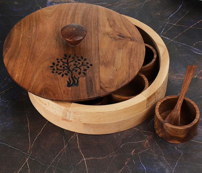 Wooden Spice Box: A Culinary Necessity for Every Kitchen | by Vareesha ...
