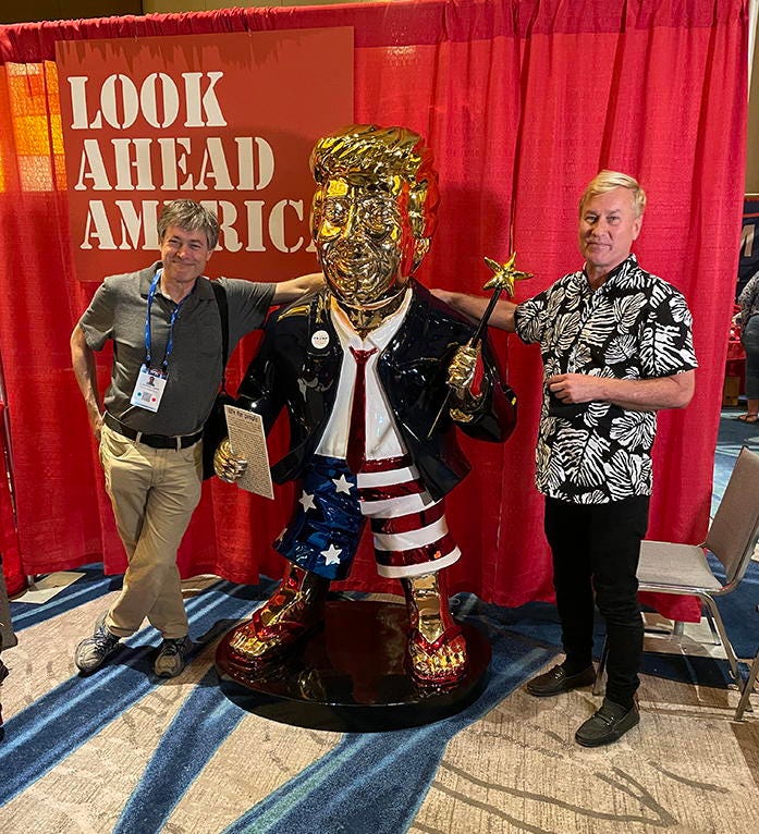 CPAC’s Golden Trump Statue Was Actually Made In Mexico | by Johnny ...