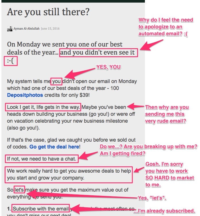 The Worst Mistake You Can Make In Email Marketing | by Sarah Rhea ...