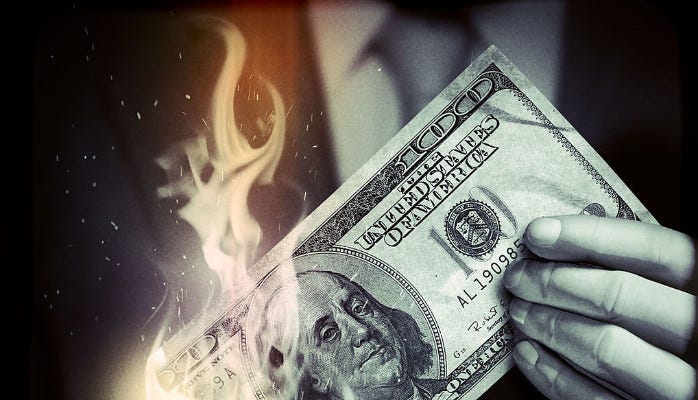 How to Burn Your Money Without Fire | by Avik Dutta | Dec, 2024 | Medium