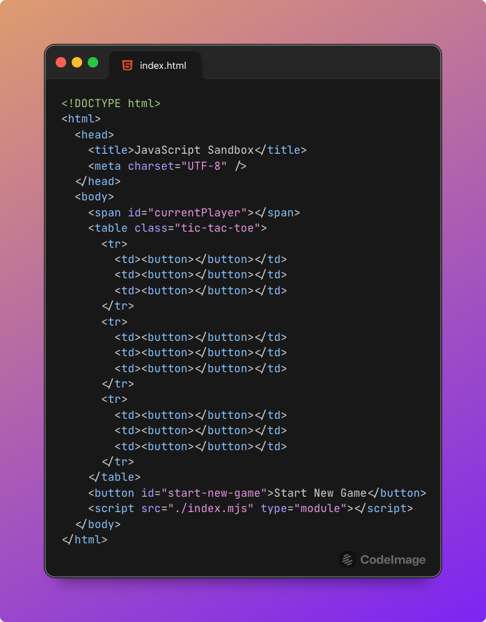 Building a Tic-Tac-Toe Game in JavaScript: A Step-by-Step Guide | by Yogesh Singh | Aug, 2024 ...