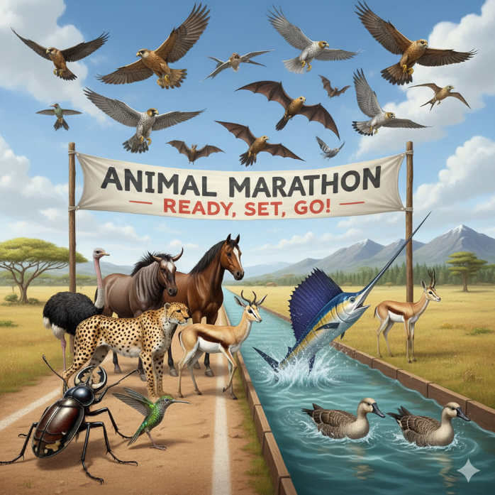 The Great Animal Marathon. A race of endurance and determination | by ...