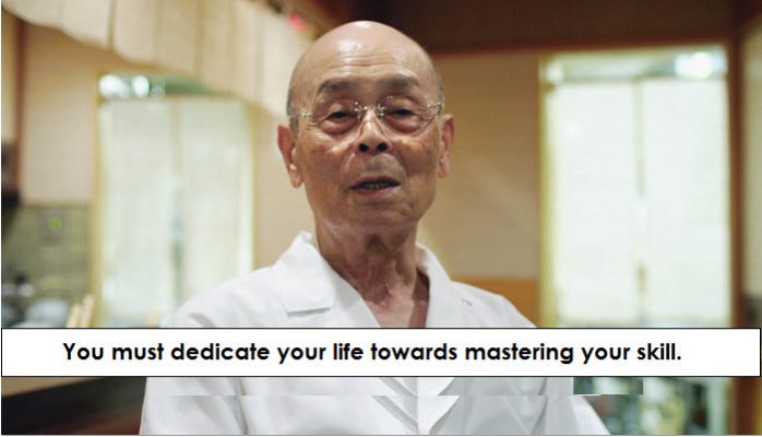 (1) Jiro Dreams of Sushi —. What it means to be Shokunin? | by Ravi ...