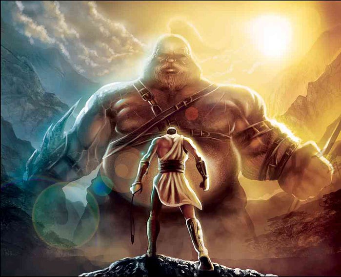 Face Your Goliath. Never be afraid to change the… | by Jake Thompson ...