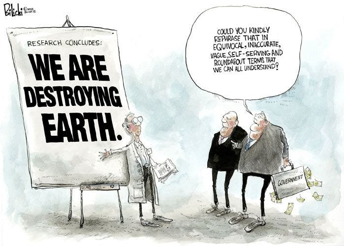 Shades of Climate Change Denial. Denial is defined as a refusal to ...