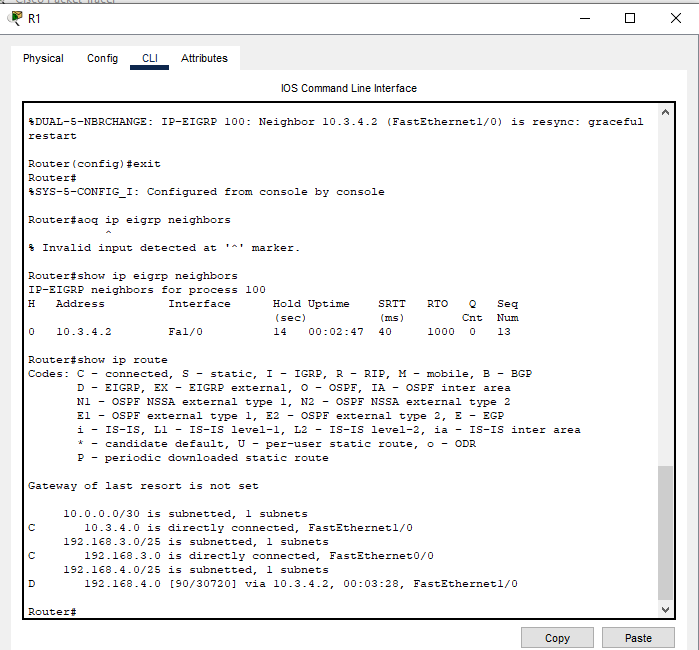Konfigurasi Dynamic Routing EIGRP pada Dua Router untuk Menghubungkan ...