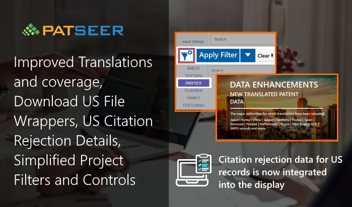 PatSeer News and Updates May — 2020 | by PatSeer | Medium