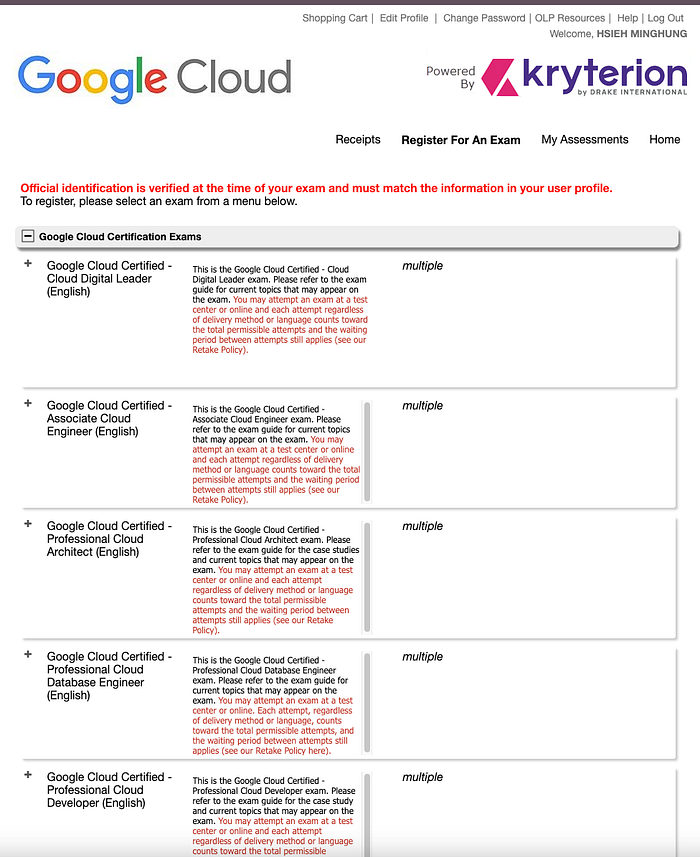 4週最速考取 Google Cloud Professional Architect — PCA — GCP認證考試整理 | by Alex ...
