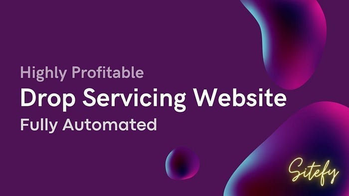 Buy Drop Servicing Website. Get highly profitable Drop Servicing… | by ...