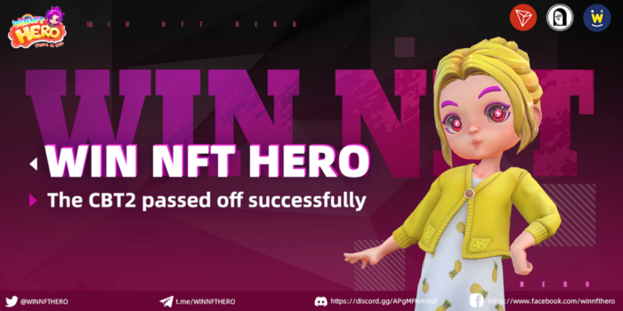 The CBT2 Passed Off Successfully - WIN NFT HERO - Medium