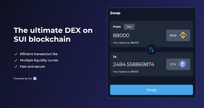 Bay Swap — The ultimate DEX on SUI blockchain | by thosau03 | Medium