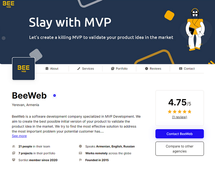Building your own MVP (MVP development process) | by BeeWeb | BeeWeb Blog | Medium