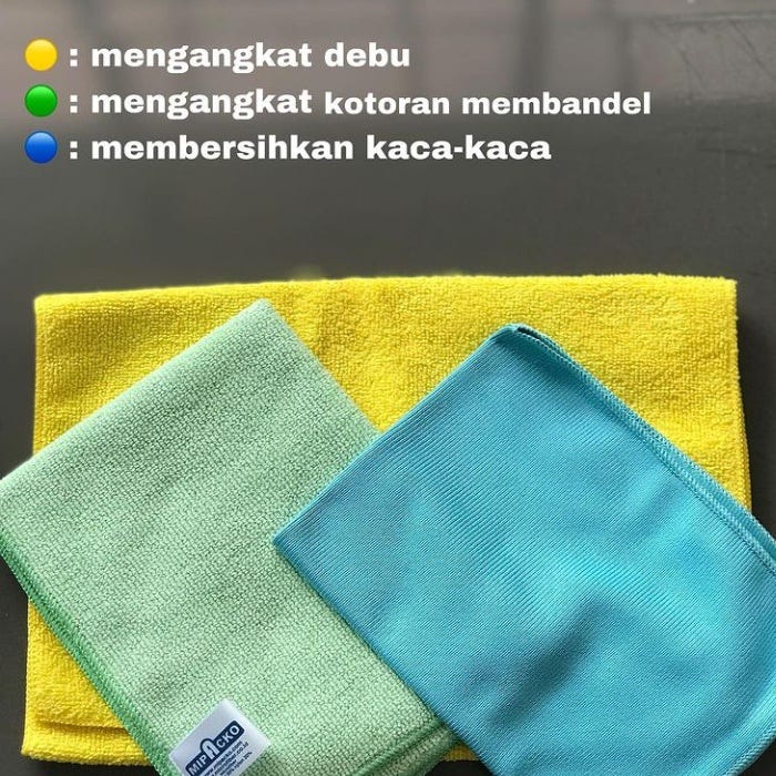 3 jenis lap microfiber dan fungsinya - Leysa zahrani - Medium