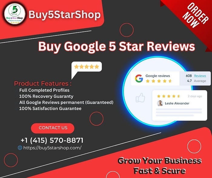 The Safe and Permanent Route to Buy 5 Star Google Reviews | by Chana Vida | Medium