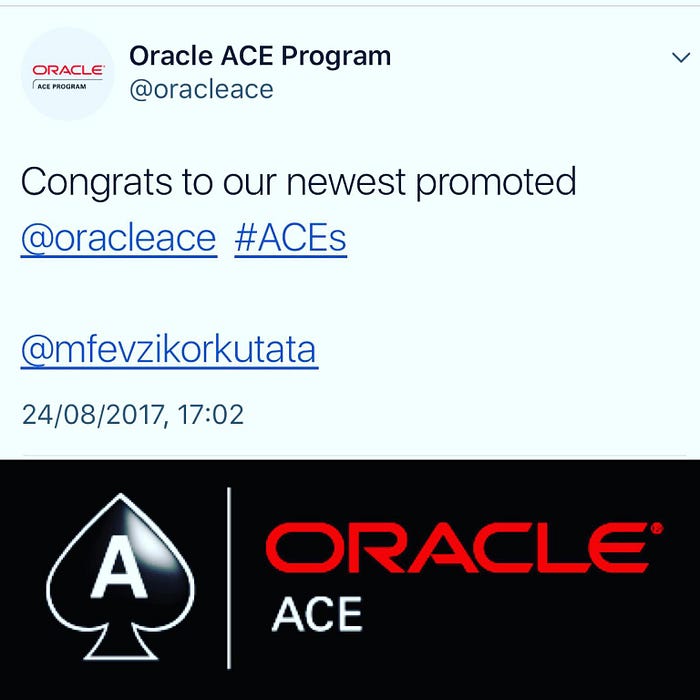 Oracle Ace Community M Fevzi Korkutata Next Generation And New Era Managment