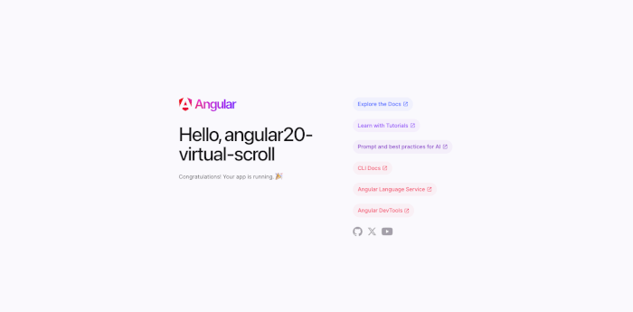 Angular 20 Tutorial: Create a Virtual Scroll with Angular Material CDK | by Didin Jamaludin ...
