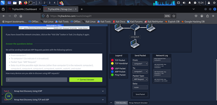 TryHackMe Walkthrough: Nmap Live Host Discovery | by jeet | Medium