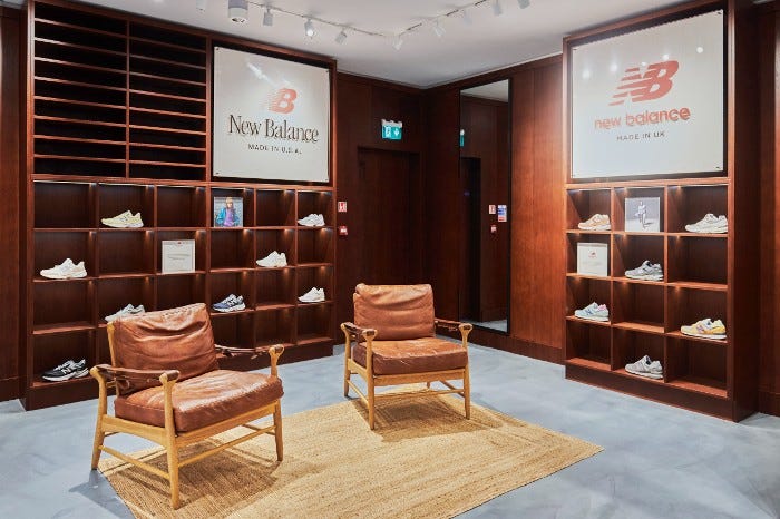 “New Balance’s Innovative Retailing Concept: Empowering Customers to ...