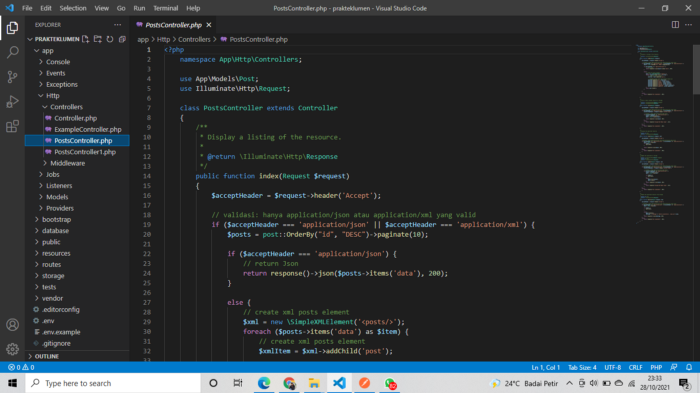 Tugas Pertemuan Ke — 6 — PHP Lumen Response API | by Dio Abdallah | Medium