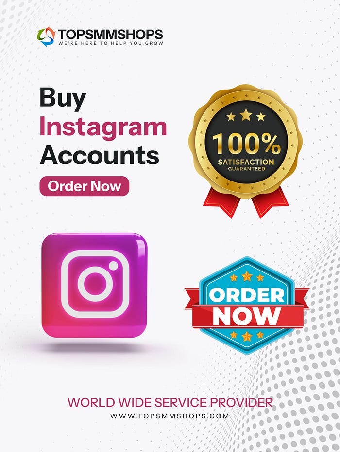 Buy Instagram Accounts. $6.00 — $155.00 | by Brooke Hamilton | Mar, 2024 | Medium