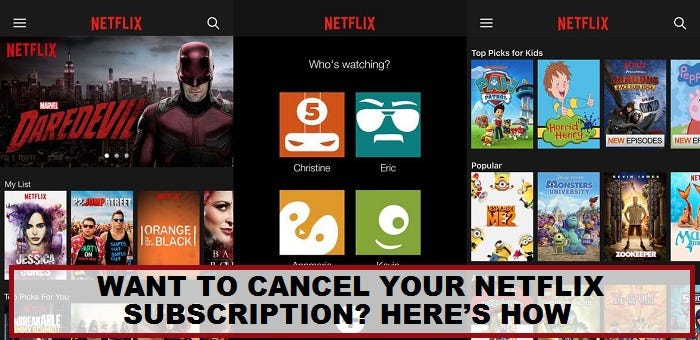 WANT TO CANCEL YOUR NETFLIX SUBSCRIPTION? HERE’S HOW | by Skylarperez ...