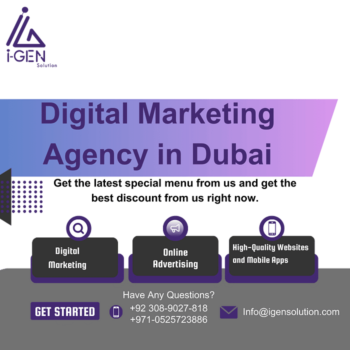 Digital Marketing Agency in Dubai: Comprehensive Guide | by Igen ...