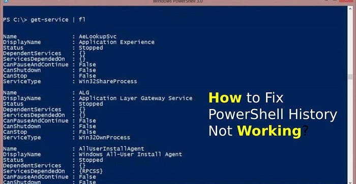 How to Fix PowerShell History Not Working? | by martinmia075 | Medium